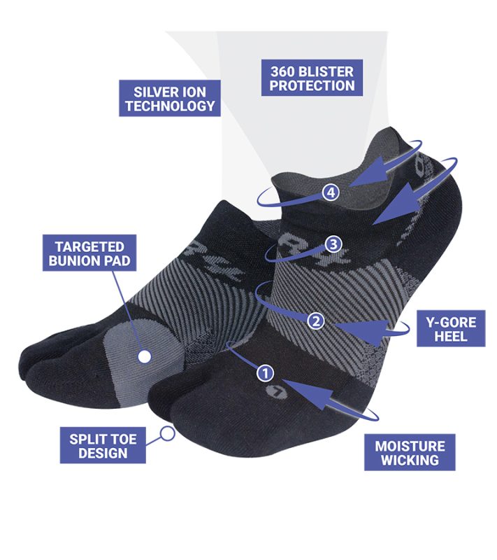 OS1st BR4 Bunion Relief Sock | Panakeia, LLC.